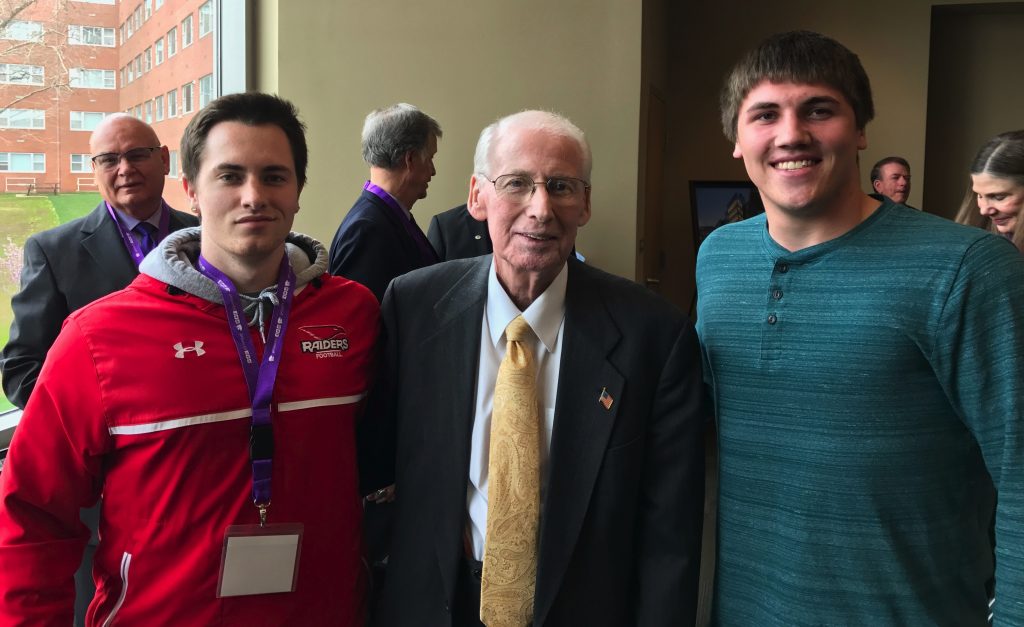 Two CLC students, instructor attend Wefald Hall dedication in Kansas ...