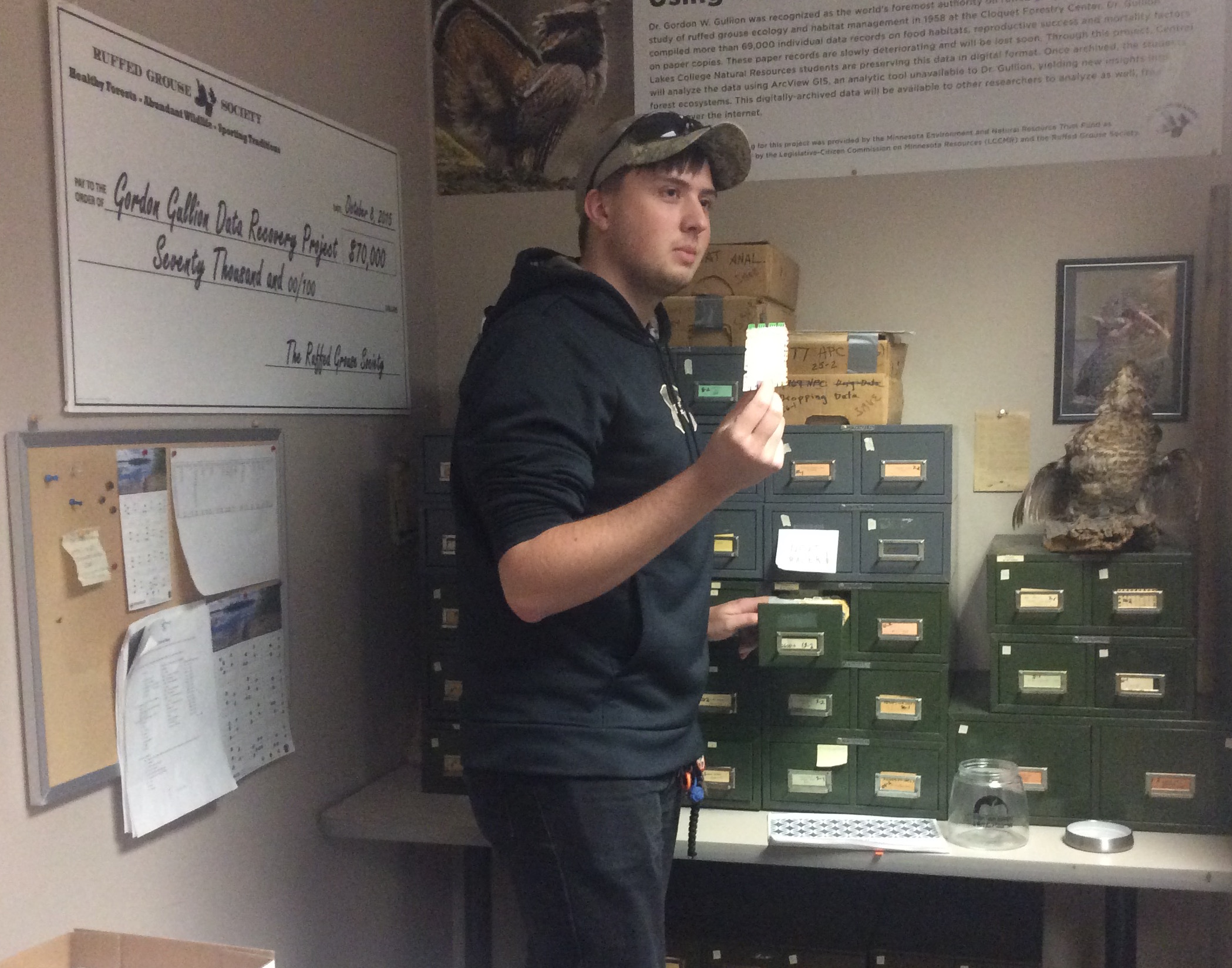 NR students bring Gullion research back to life - CLC News