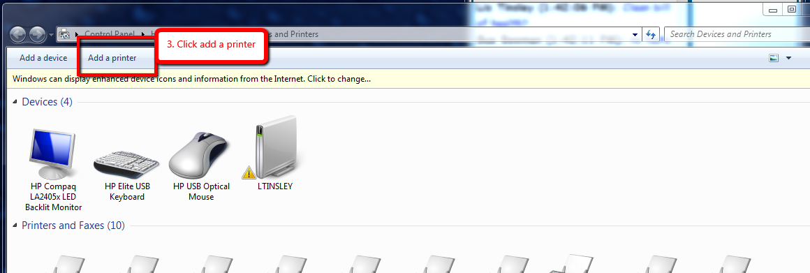 Windows - Adding a Printer - CLC Technology Support