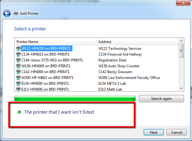 Windows - Adding a Printer - CLC Technology Support