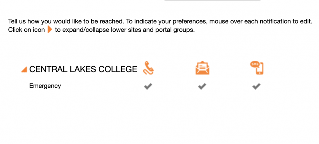 Star Alert Emergency Notification – Central Lakes College